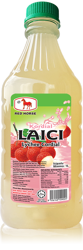 Red Horse brand Fruit Juice Cordials