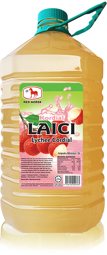 Red Horse brand Fruit Juice Cordials